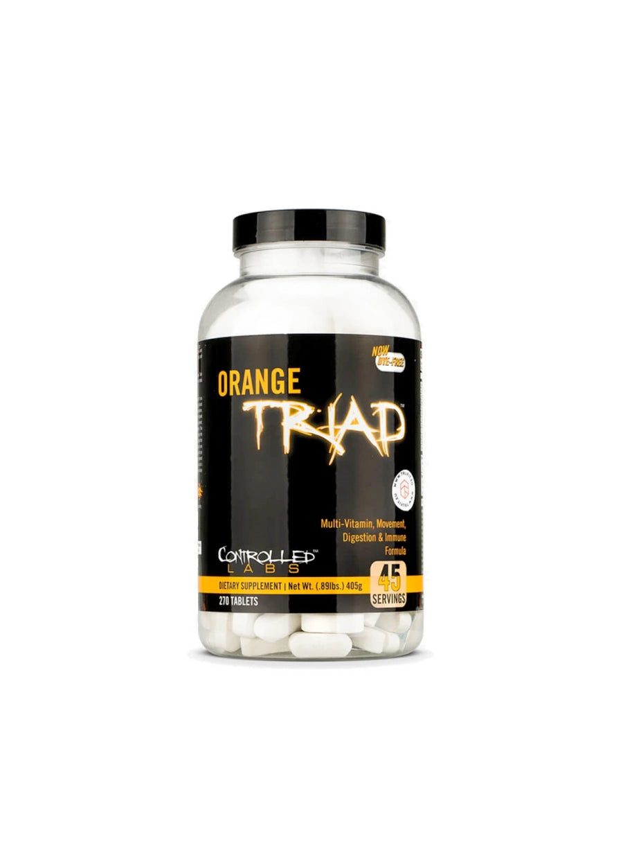 Controlled Labs Orange Triad 270 Tabletter – Gymkungen