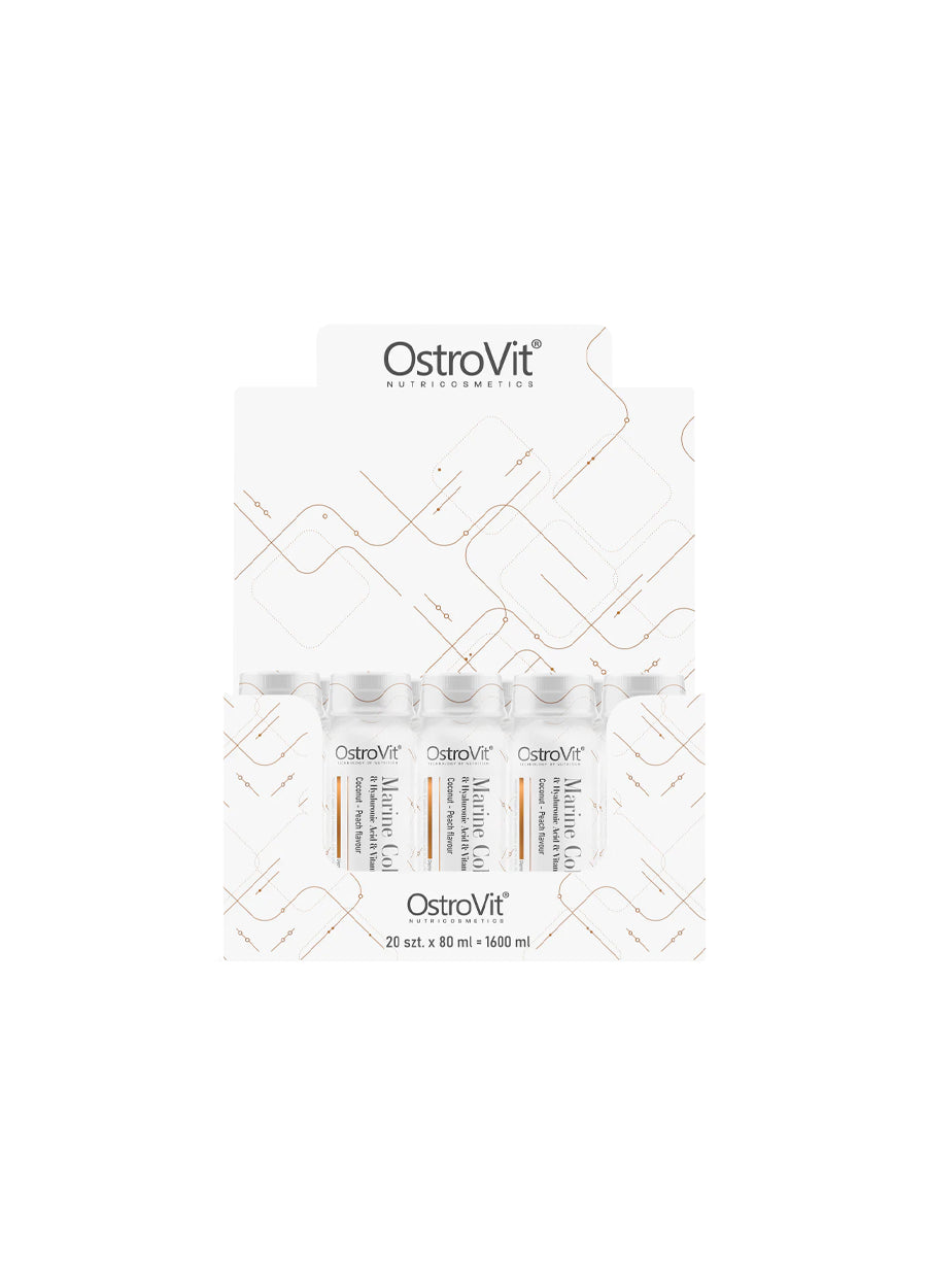 OstroVit Marine Collagen Shot 20 x 80ml Coconut-Peach – Gymkungen